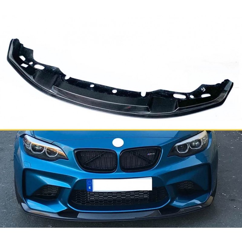 Spoiler avant carbone BMW M2 F87 -SupRcars®