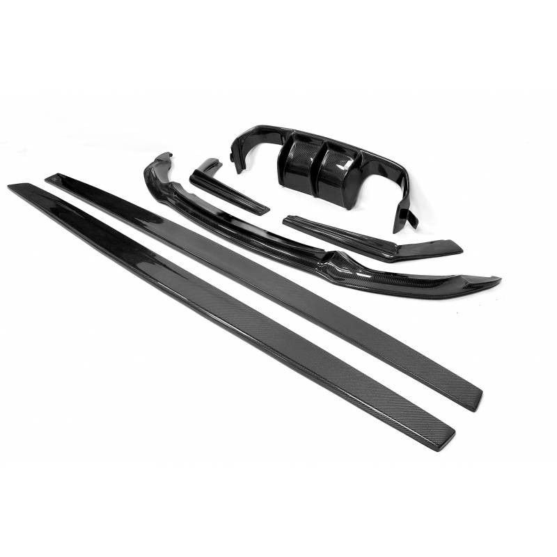 Kit carrosserie carbone BMW M4 F82 F83 / M3 F80 (Look CS)-SupRcars®