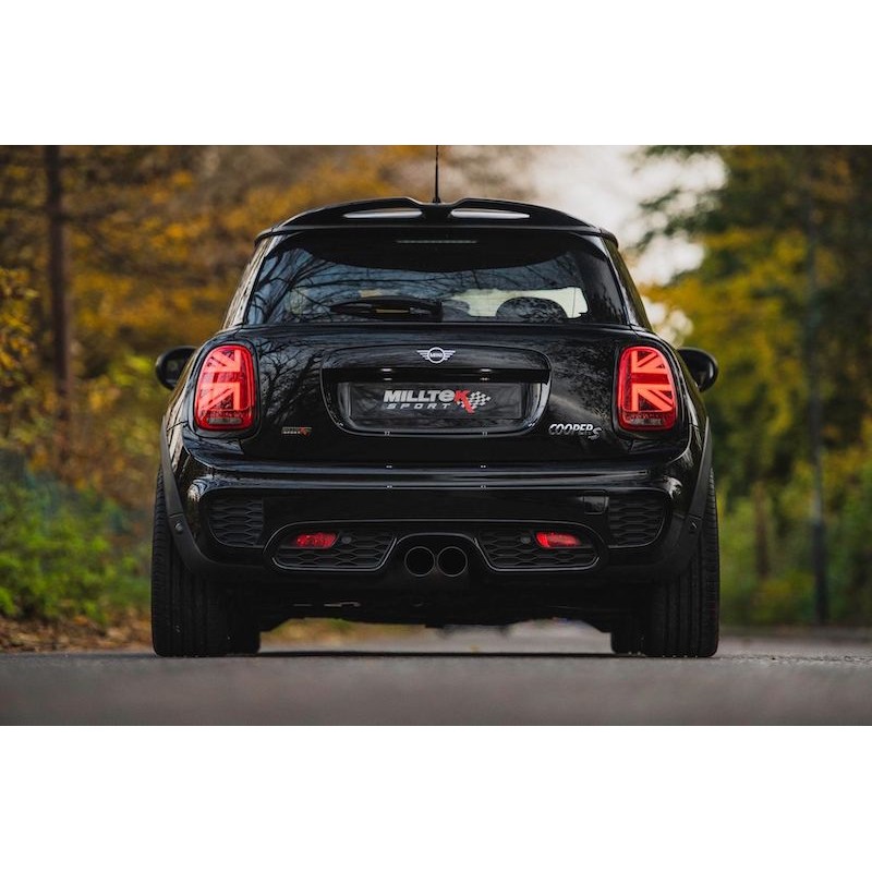 Ligne inox à valve Echappement MILLTEK Mini Cooper S F56 FAP-SupRcars®