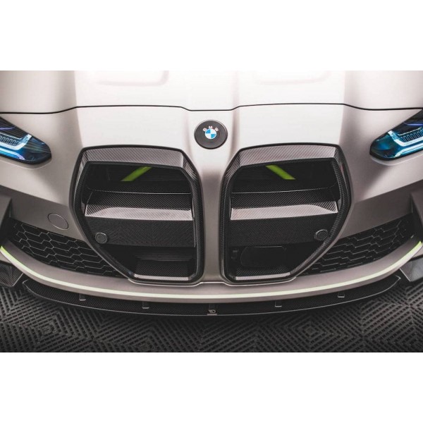 Calandre avant Carbone BMW M4 G82 G83 / M3 G80 Maxton Design-SupRcars®