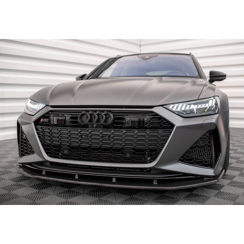 Spoiler avant Carbone AUDI RS6 C8 / RS7 C8 (2020+) Maxton-SupRcars®