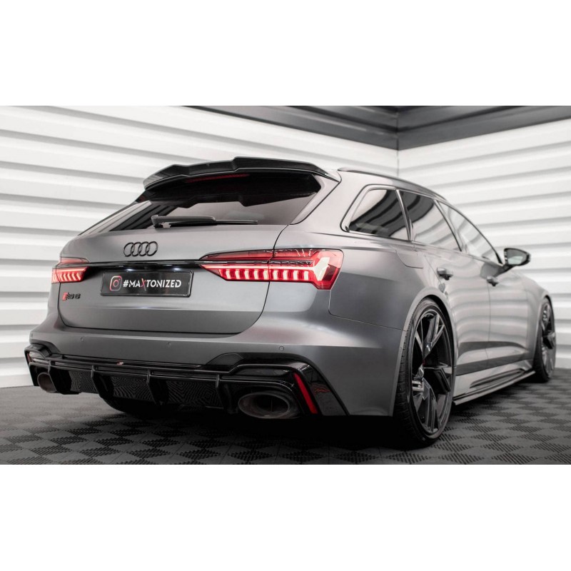 Becquet de toit Carbone AUDI RS6 C8 Maxton Design-SupRcars®