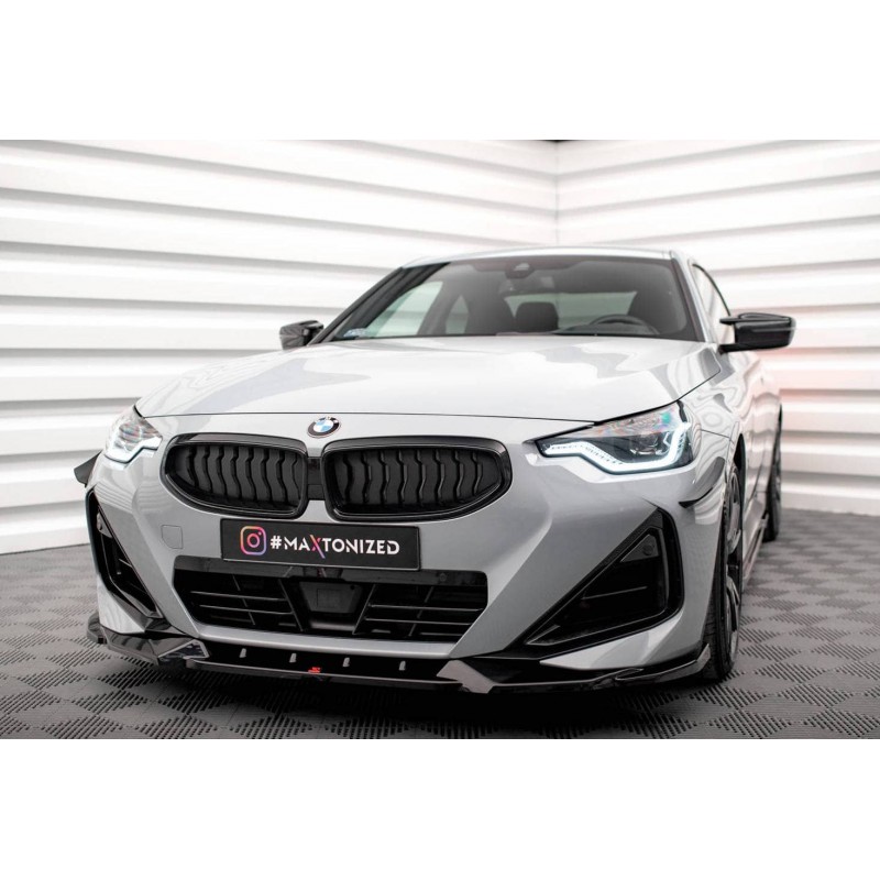 Spoiler Lame pare-chocs avant BMW Serie 2 Pack M + M240i G42-SupRcars®