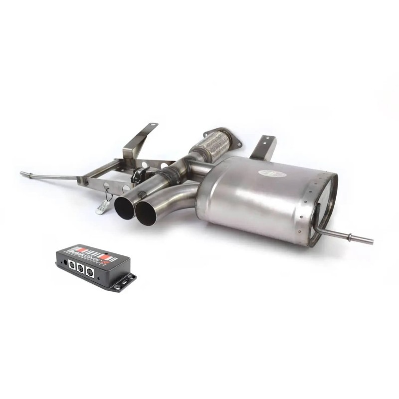 Echappement inox Alpine A110 A110S 1,8T Silencieux à valves