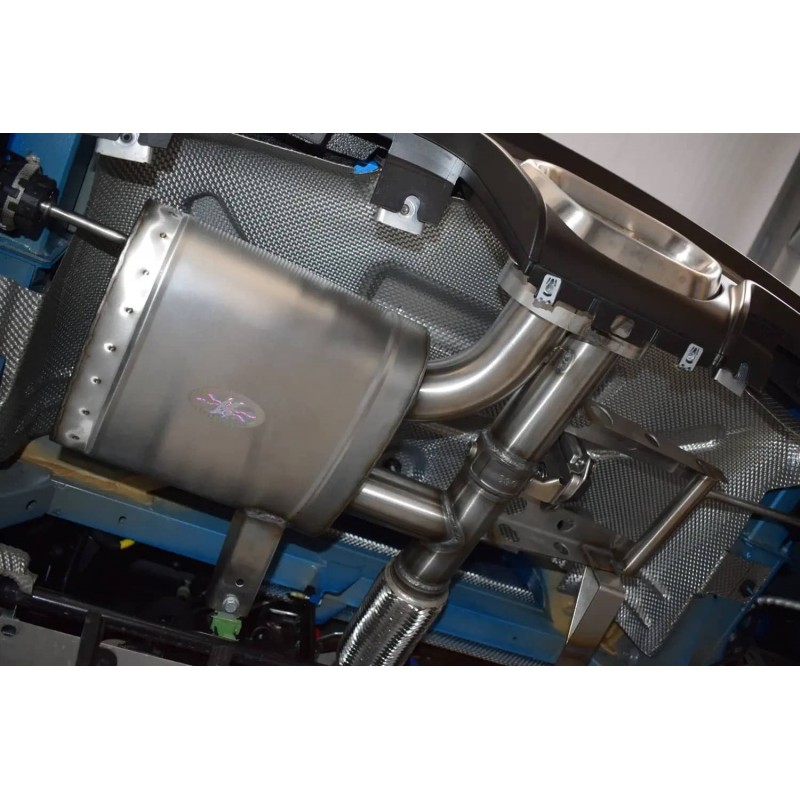 Echappement inox Alpine A110 A110S 1,8T Silencieux à valves