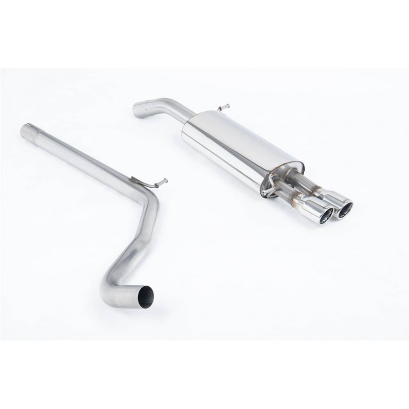 Echappement MILLTEK VW Polo GTI 1.8T 9N Ligne inox - SupRcars®