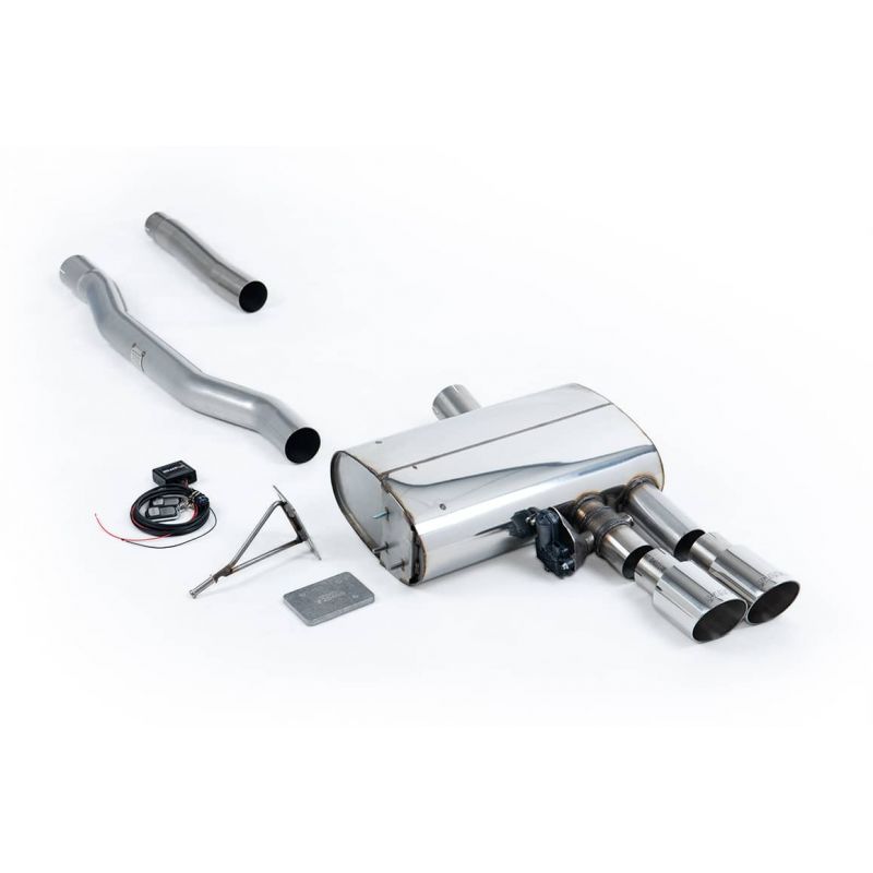 Ligne inox à valve Echappement MILLTEK Mini Cooper S F56 FAP-SupRcars®