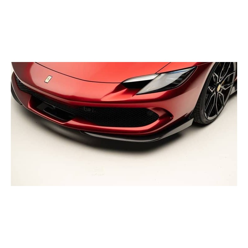 Spoiler centrale avant Carbone NOVITEC pour Ferrari 296-SupRcars®