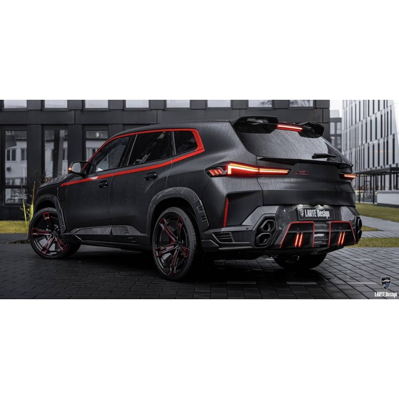 Becquet de toit Carbone LARTE DESIGN pour BMW XM G09 | SupRcars®
