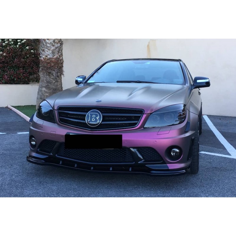 Spoiler / Lame de pare-chocs avant pour Mercedes C63 AMG W/S204-SupRcars®
