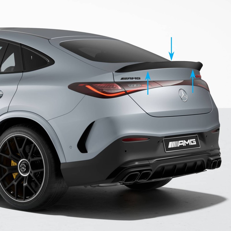 Becquet de coffre GLC63 S AMG pour Mercedes GLC Coupé X254 -SupRcars®