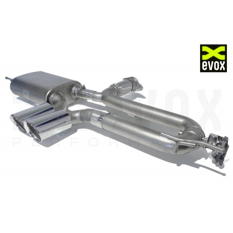 Echappement inox sport Alpine A110 S GT EVOX- Silencieux à valves ...