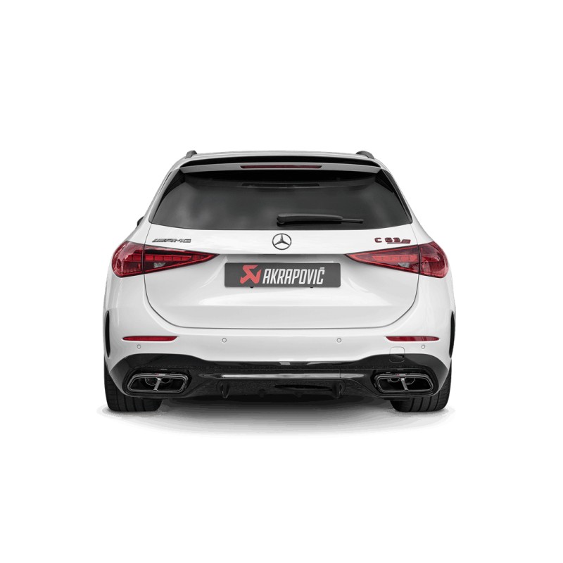 Ligne d'échappement AKRAPOVIC pour MERCEDES C63 AMG S E W206