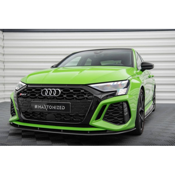 Spoiler avant Carbone pour AUDI RS3 8Y Maxton Design-SupRcars®