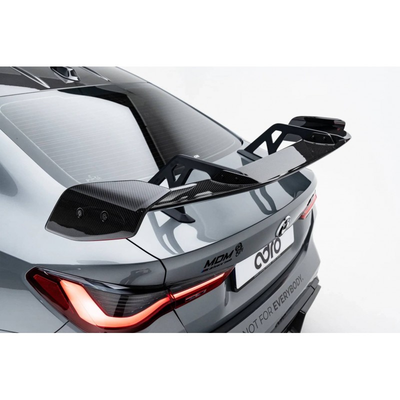 Aileron carbone Swan Neck GT Wing ADRO pour BMW M4 G82 / M3 G80 | SupRcars