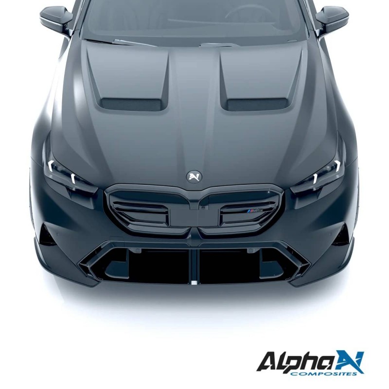 Spoiler avant carbone ALPHA-N pour BMW M5 G90 G99 | SupRcars