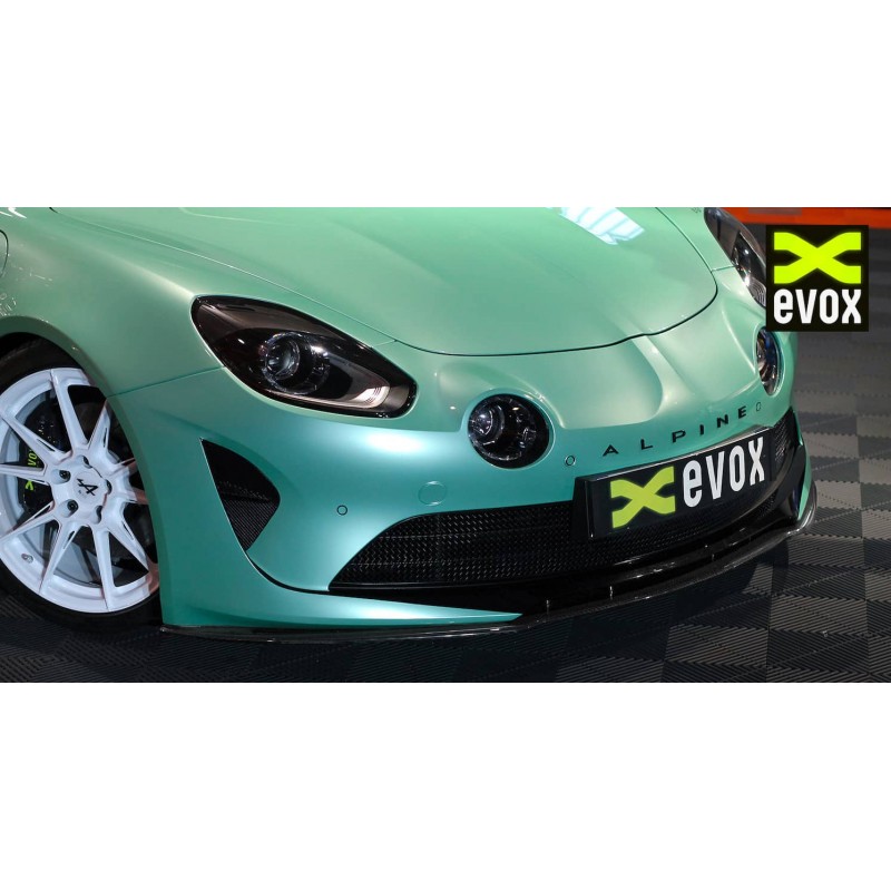 Lame de spoiler avant carbone EVOX pour Alpine A110 S GT -SupRcars®