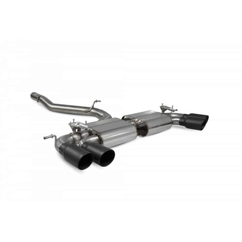 Ligne d'échappement Inox à valves SCORPION pour VW Golf 7R-SupRcars®