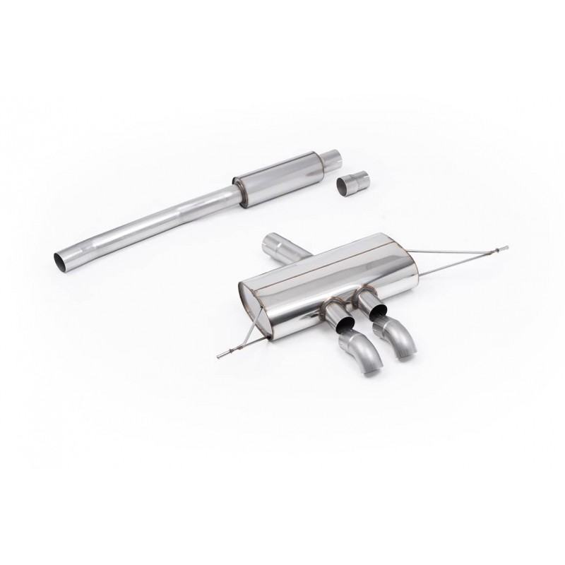 Ligne inox Echappement MILLTEK pour Mini Cooper S F66 204ch-SupRcars®