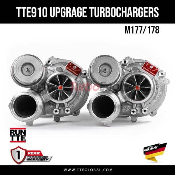 Turbo Hybride TTE910 5654 pour MERCEDES C63 S AMG V8 4.0 M177 W205