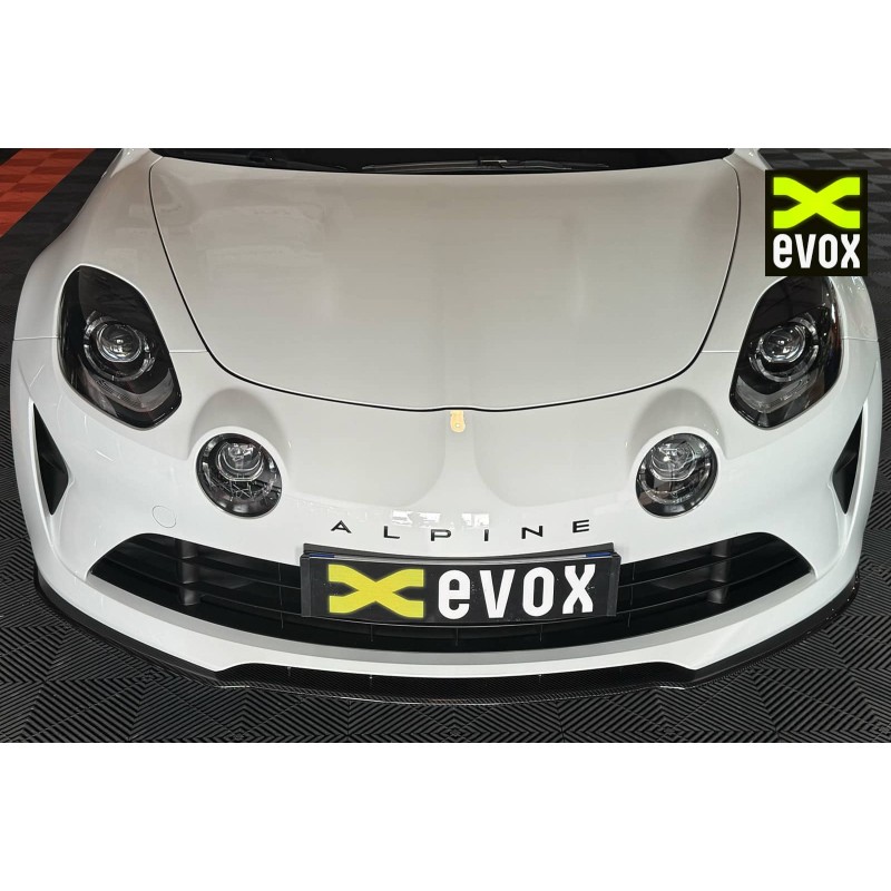 Lame de spoiler avant carbone EVOX pour Alpine A110 S GT -SupRcars®