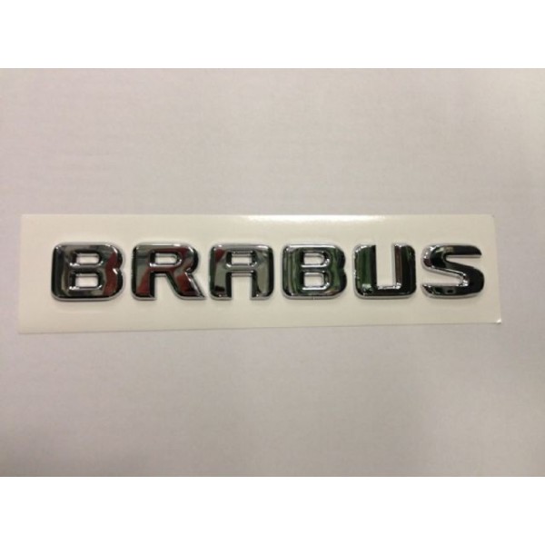 Logo chrome BRABUS Mercedes