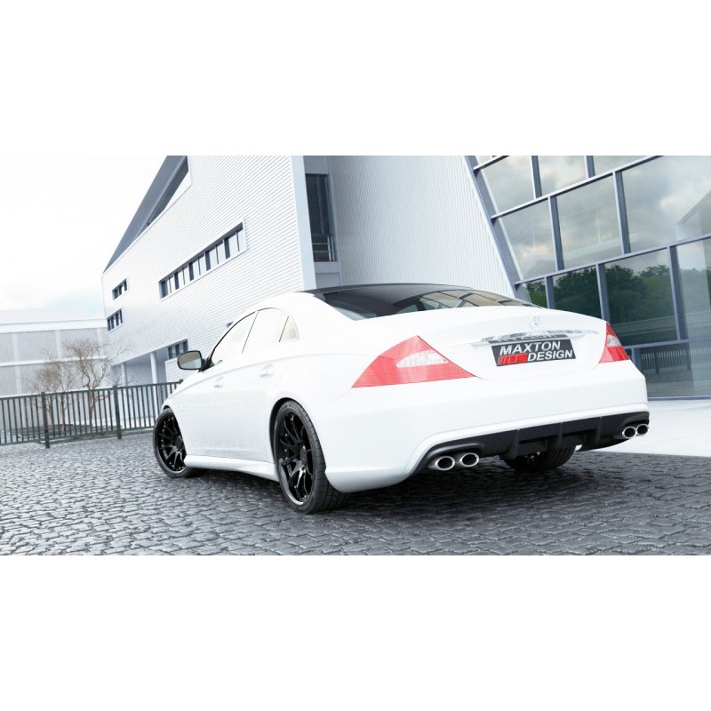 Pare-chocs arrière Maxton Design look AMG Mercedes CLS C219 (2004-2010) Pare-chocs arrière Maxton Design look AMG Mercedes CLS C219 (2004-2010)
