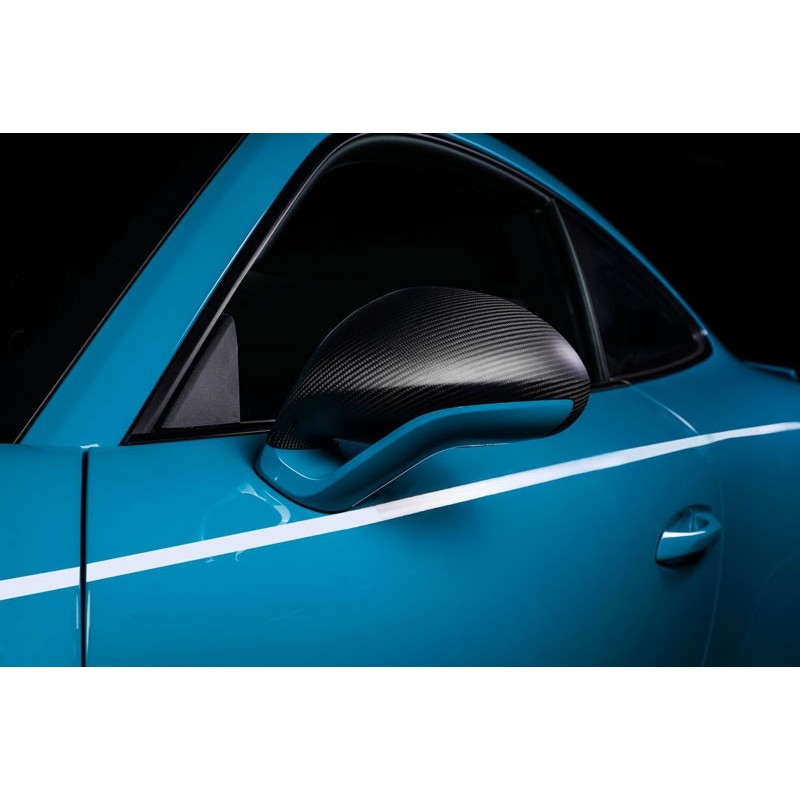 Coques de rétroviseurs carbone TECHART Porsche 991 SportDesign