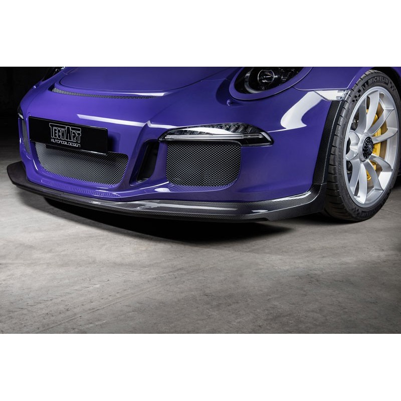 Spoiler avant Carbone TECHART pour Porsche 991.1 GT3 RS-SupRcars.fr