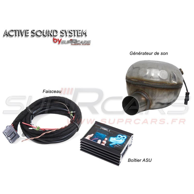 Active Sound System BMW X3 2,0d 3,0d E83 Echappement Diesel