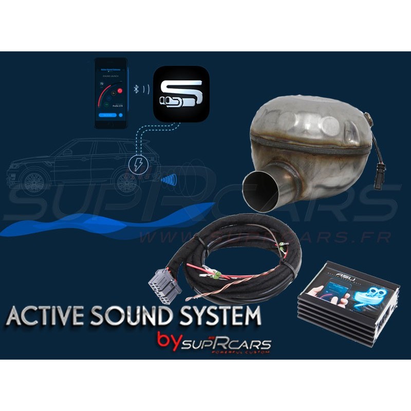 Active Sound System MERCEDES E 220 270 320 350 CDI W211 Echappement