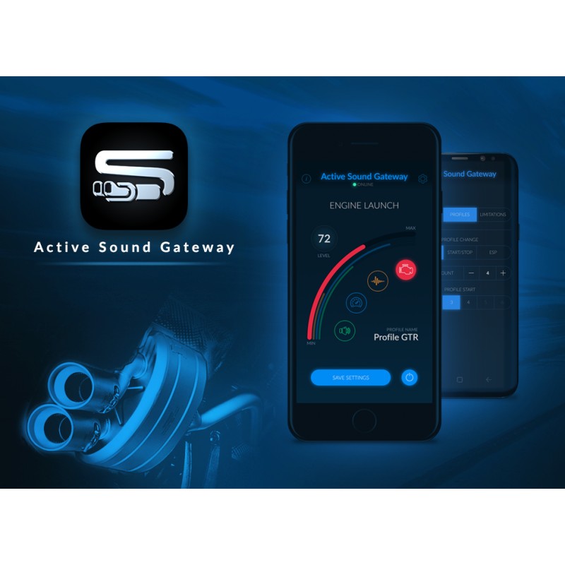 Active Sound System : La sonorité d'un V8 en sortie d'échappement