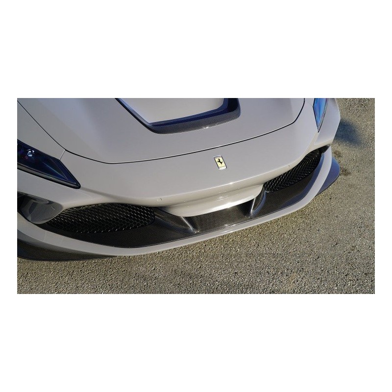 Spoiler Avant Carbone Novitec Ferrari F8 Tributo And Spider Suprcars®