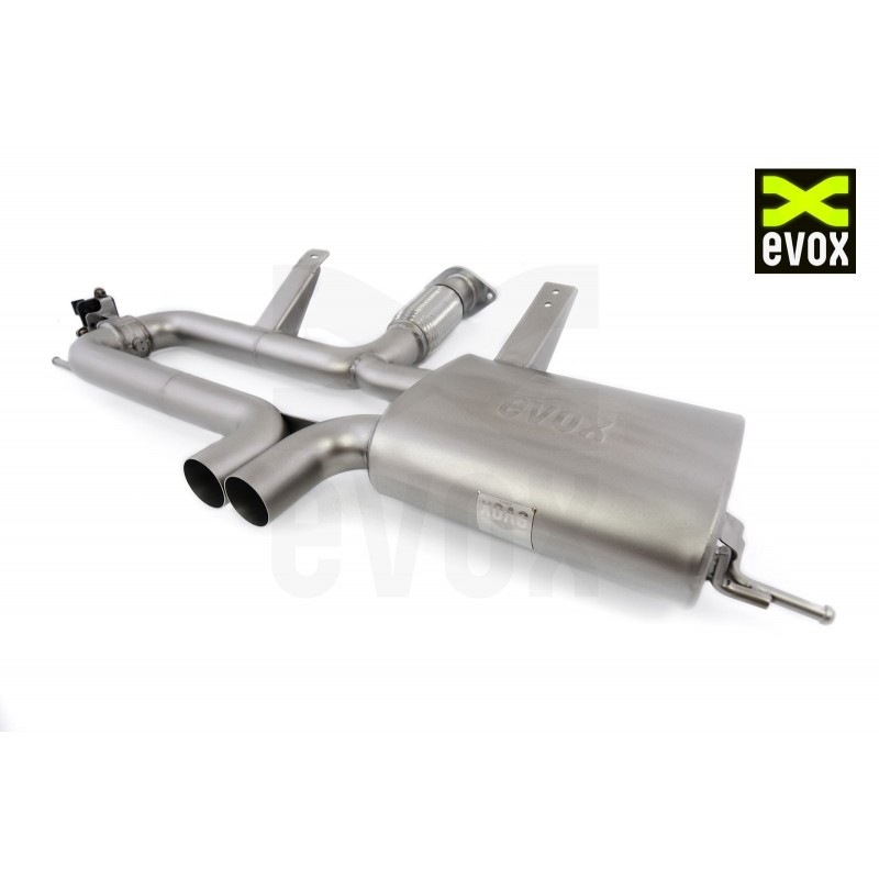 Echappement inox sport Alpine A110 S - Silencieux à valves -SupRcars®